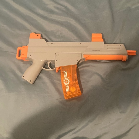 Other | Splat R Ball Gun Orange And Grey It Works Just Needs Orbees And ...